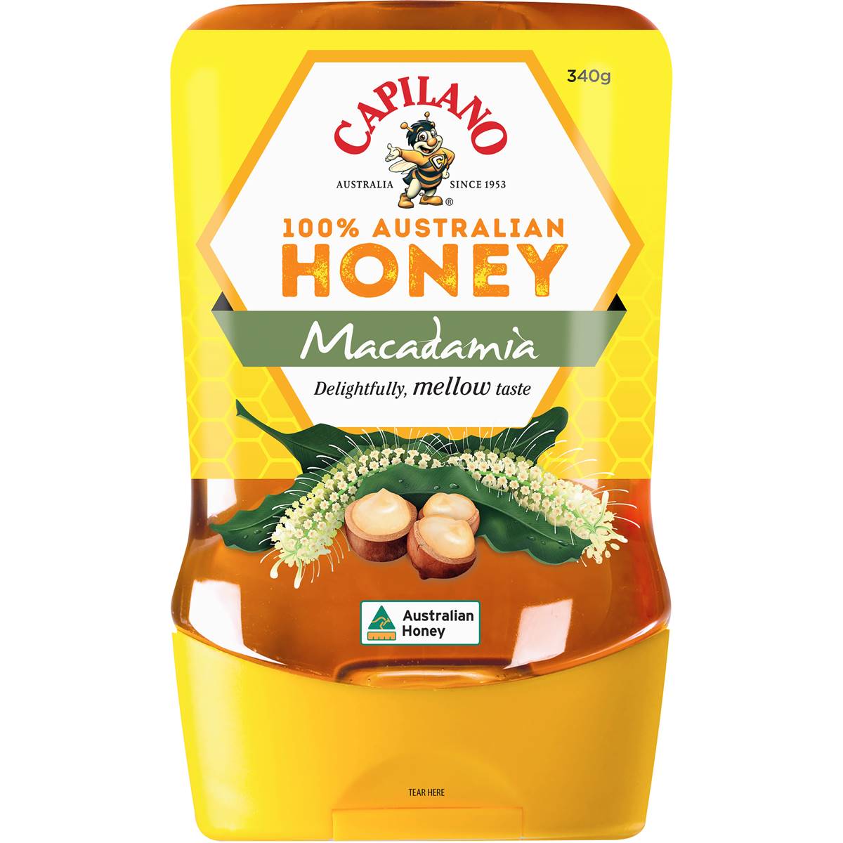 Capilano Floral Selections Upside Down Honey 340g | Woolworths