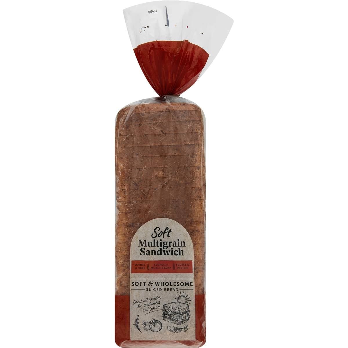 Woolworths Multigrain Soft Sandwich Bread 650g | Woolworths