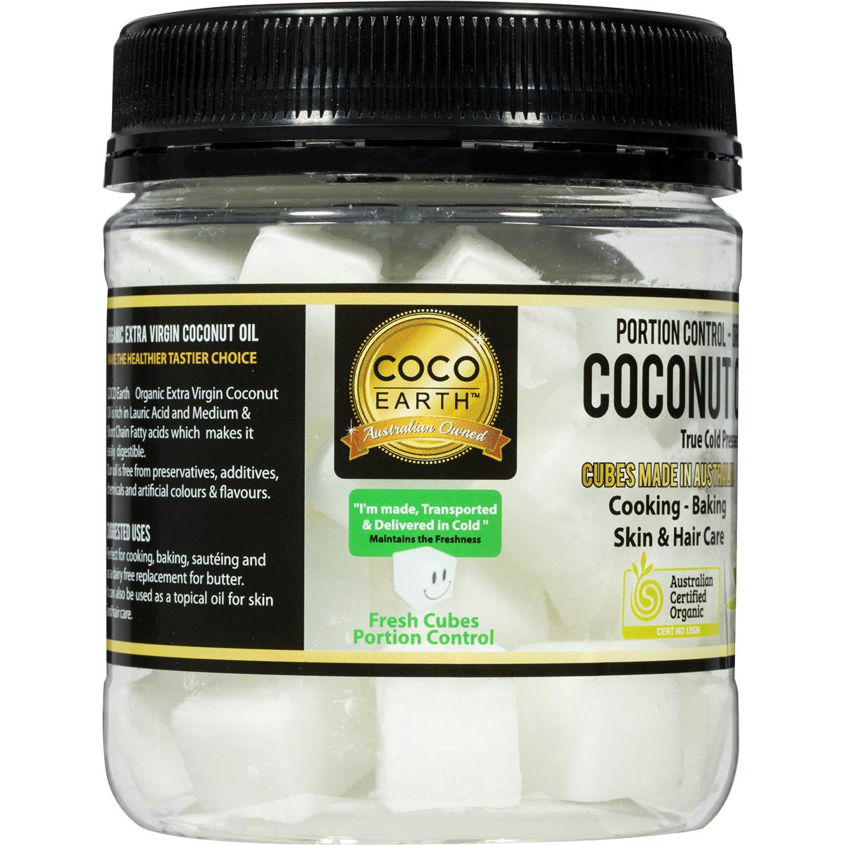 Coco Earth Organic Coconut Cooking Oil 250ml | Woolworths