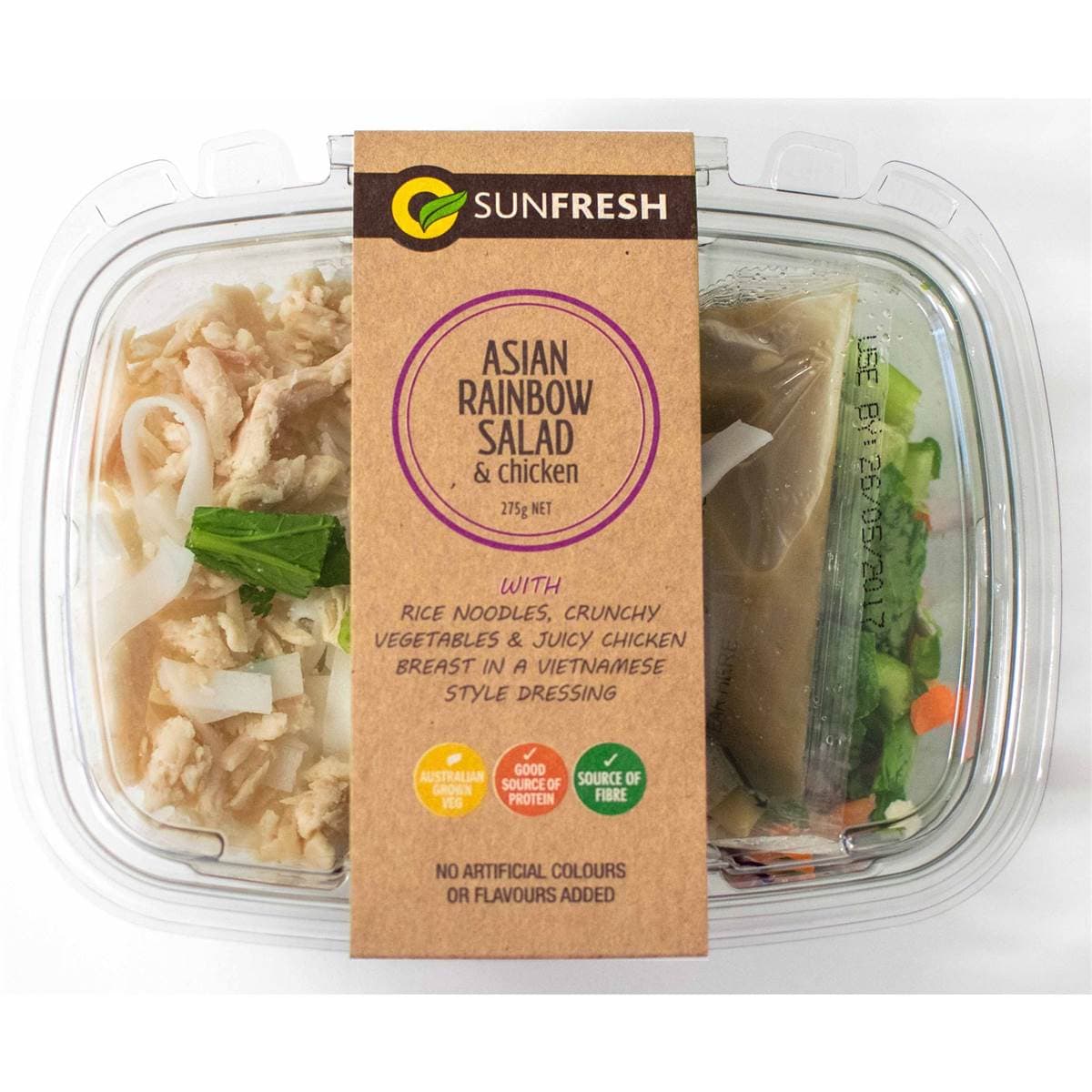 Sunfresh Asian Rainbow Salad With Chicken 275g | Woolworths
