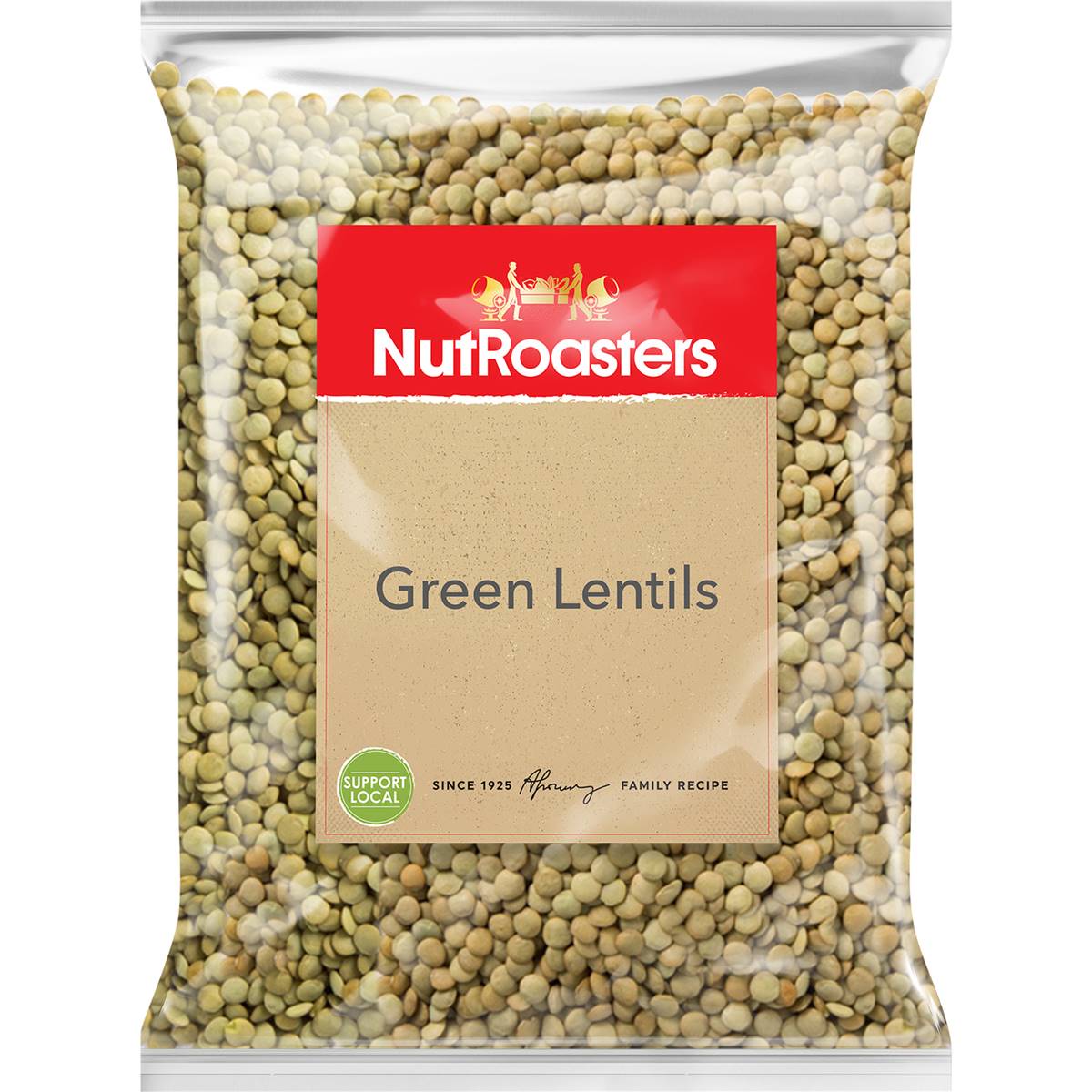 Nutroasters Green Lentils 1kg | Woolworths