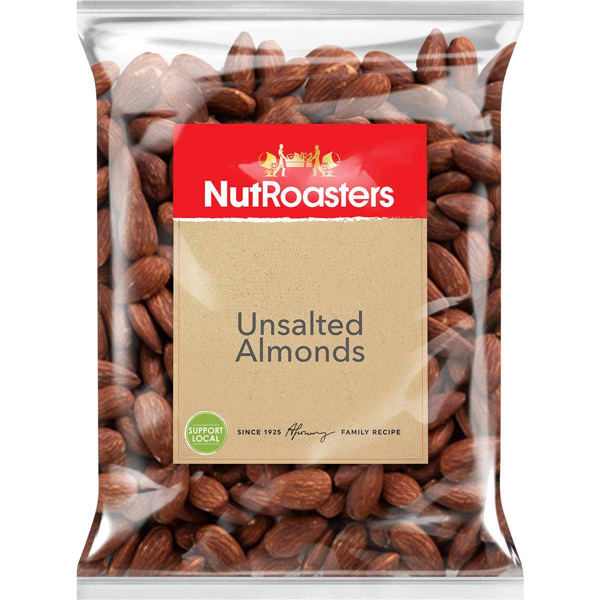 Nutroasters Unsalted Almonds 500g | Woolworths