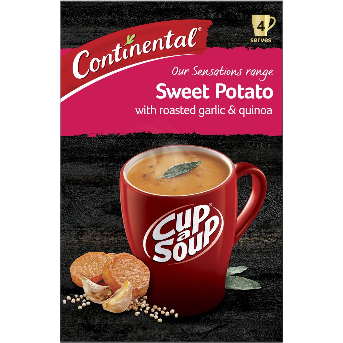 Continental Sensations Sweet Potato 4 Pack | Woolworths