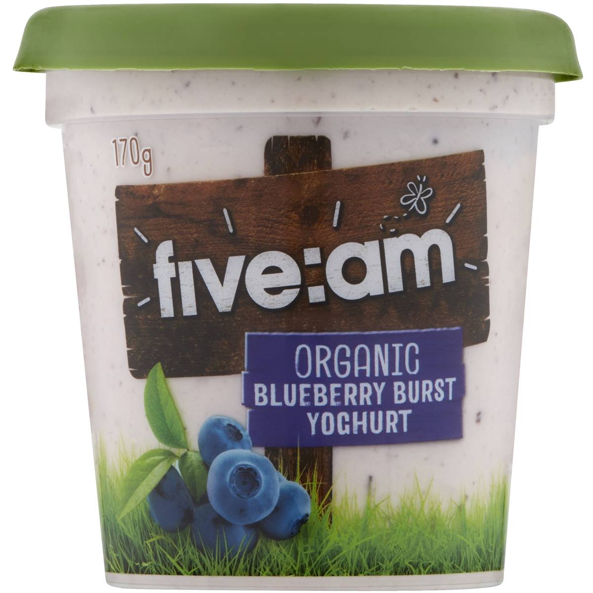 Five:am Blueberry Yoghurt 170g | Woolworths