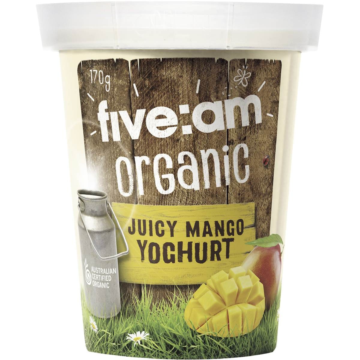 Five:am Mango Yoghurt 170g | Woolworths