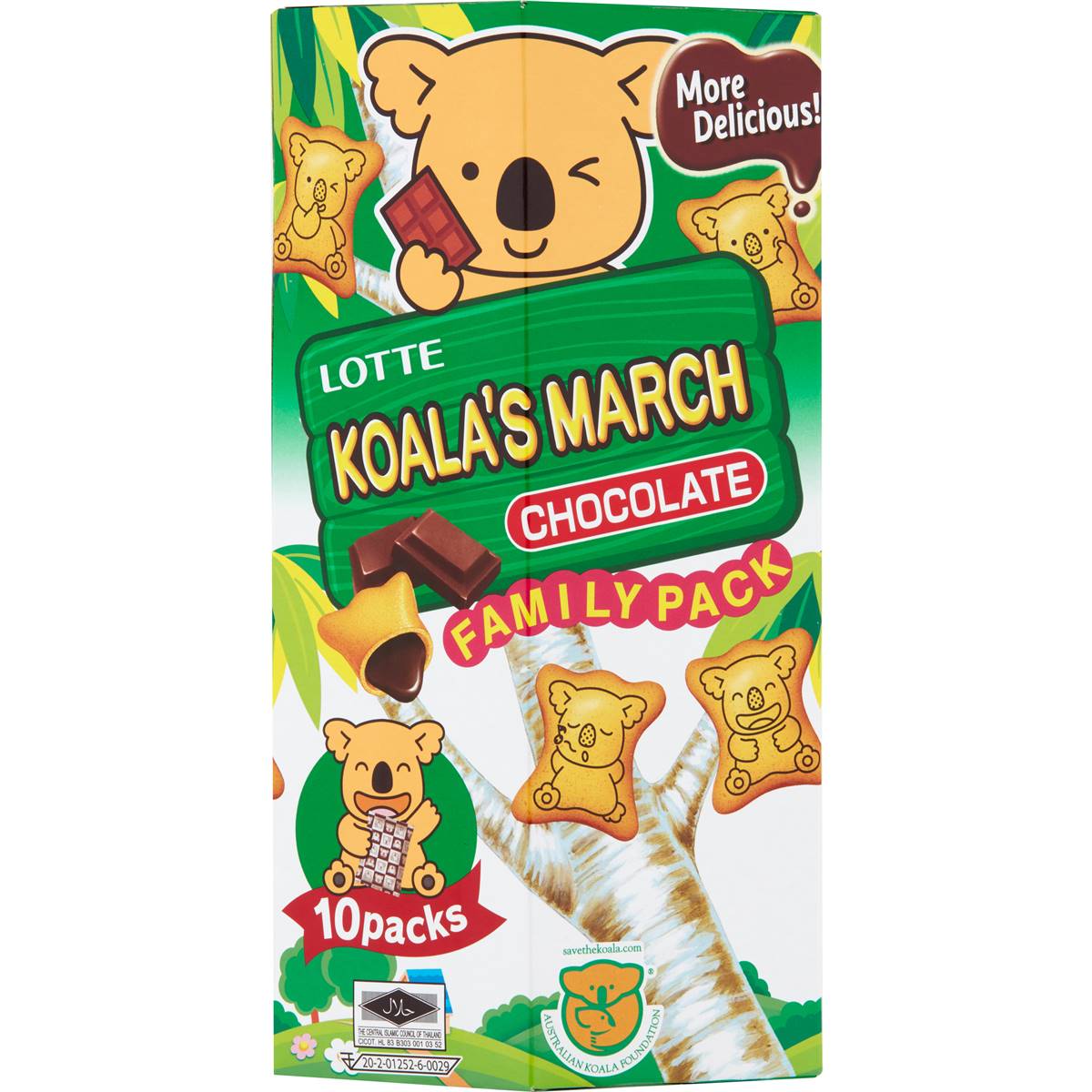 Lotte Koala's March Chocolate 10 Pack | Woolworths