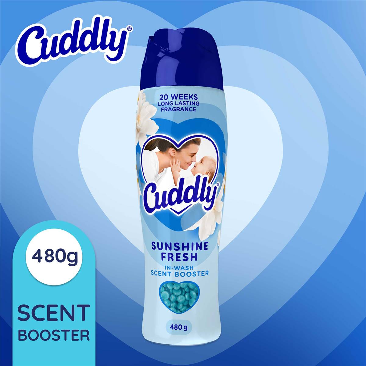 Cuddly Laundry In-wash Scent Booster Sunshine Fresh 480g | Woolworths