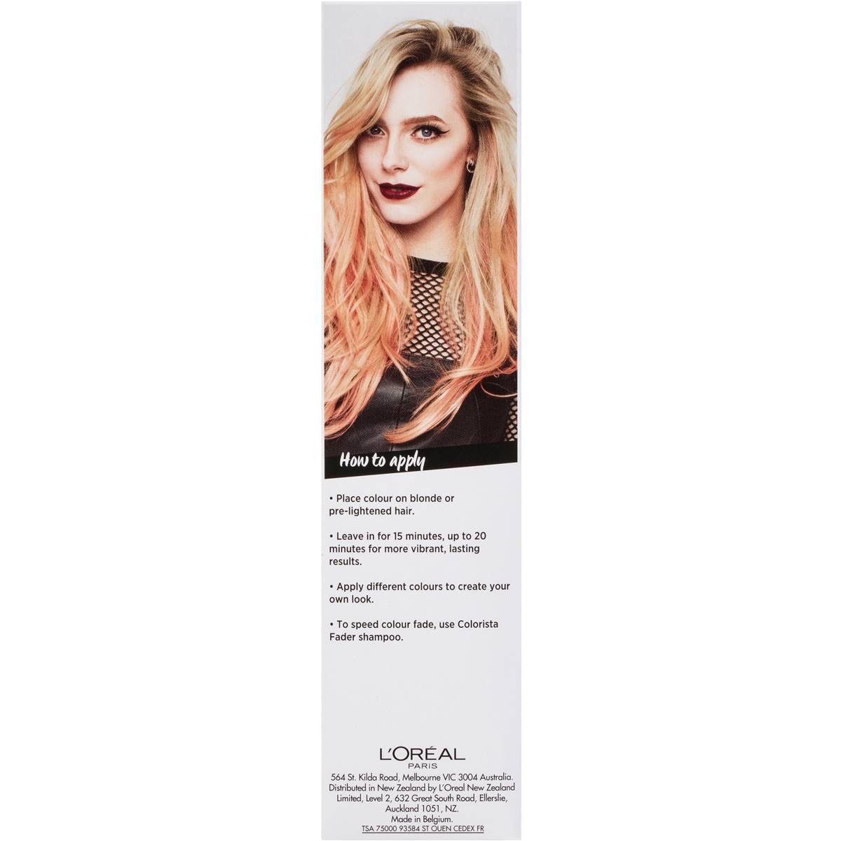 L'oreal Colorista Wash Out Peach Each | Woolworths