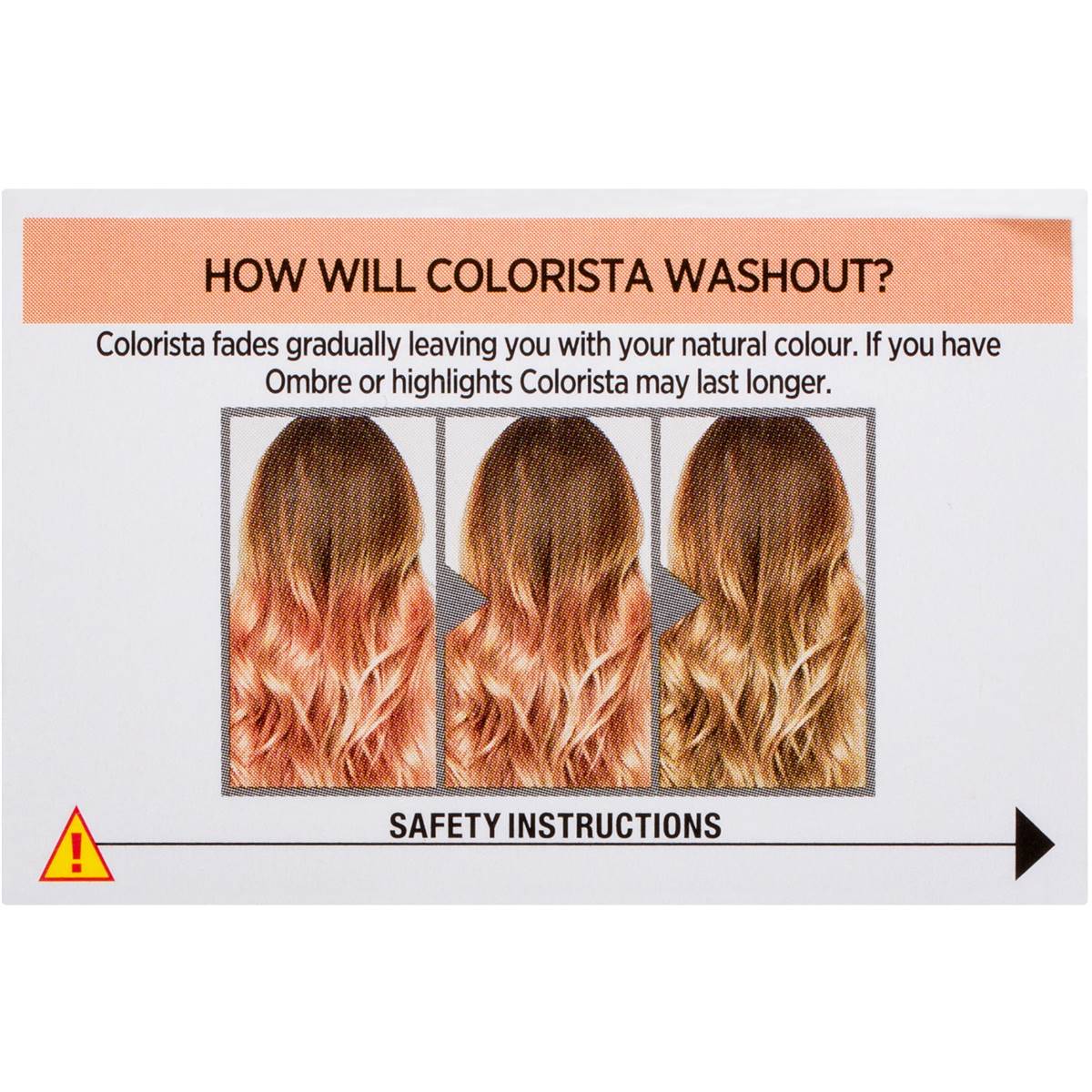 L'oreal Colorista Wash Out Peach Each | Woolworths