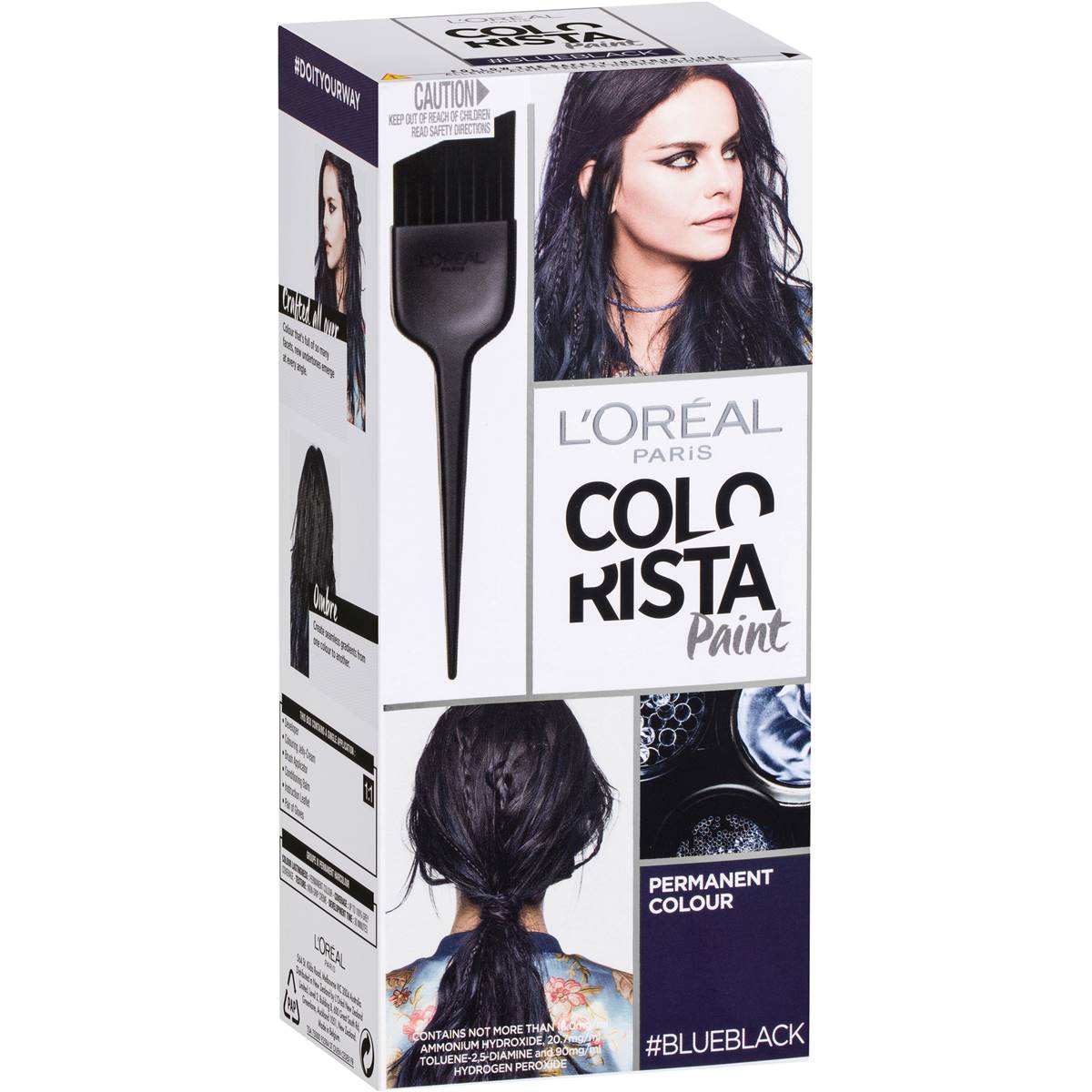 L'oreal Paris Colorista Paint 2.10 Blue Black Each | Woolworths