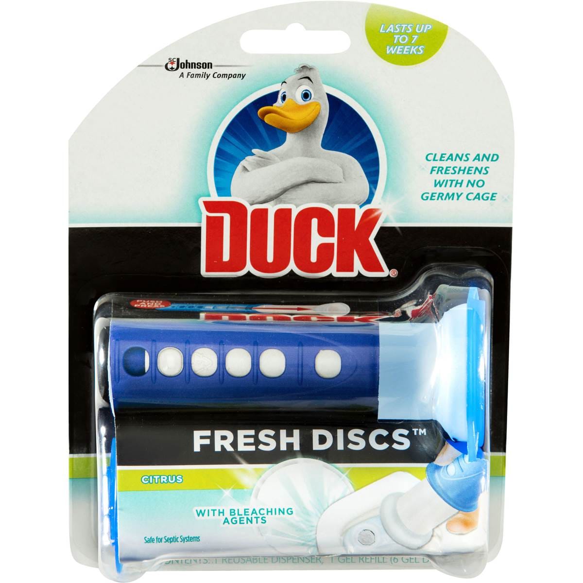 Duck Toilet Fresh Disc Bleach Citrus 36ml | Woolworths