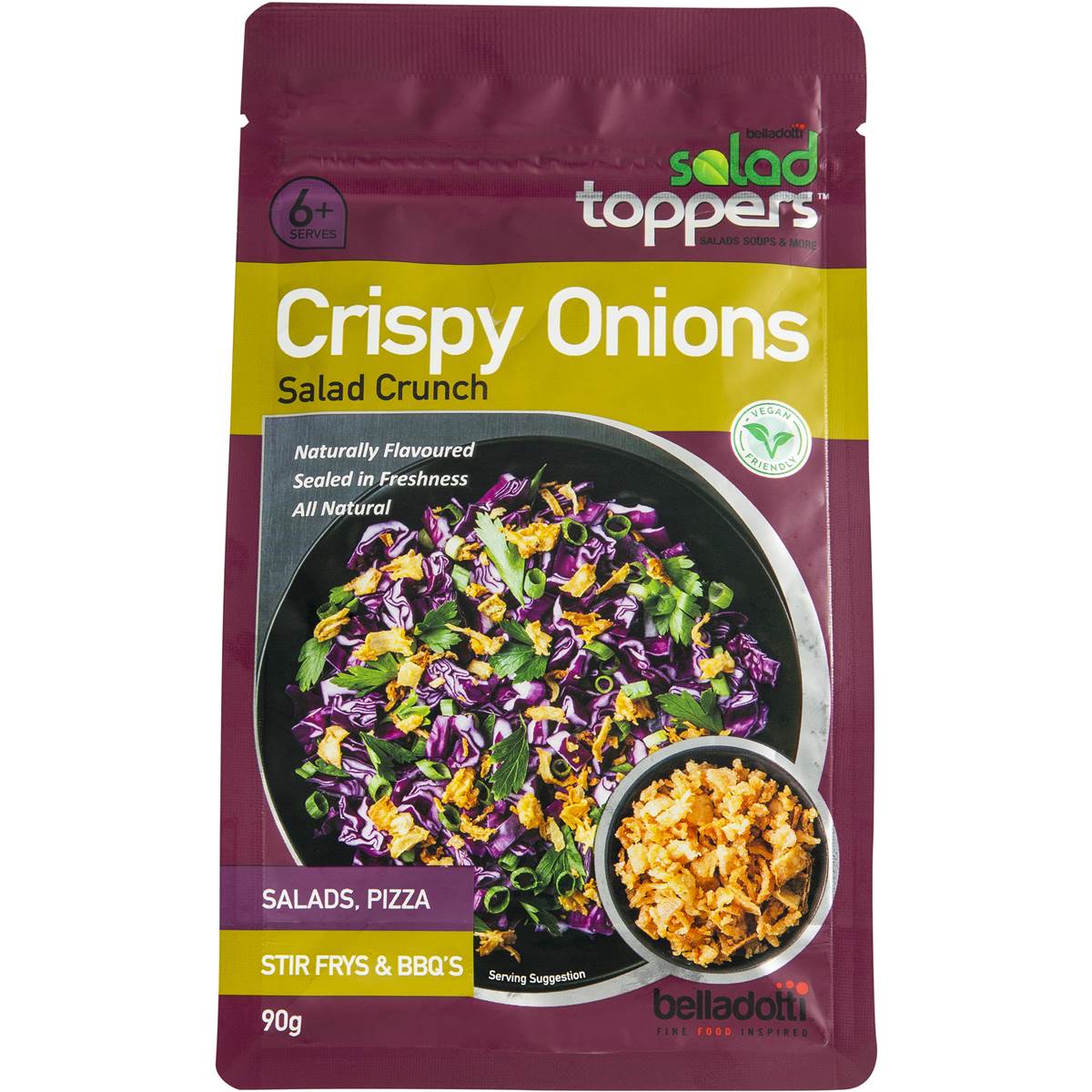 Belladotti Salad Toppers Crispy Onions Salad Crunch 90g | Woolworths