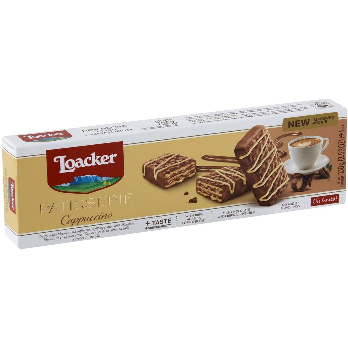 Loacker Cappuccino Wafers 100g | Woolworths