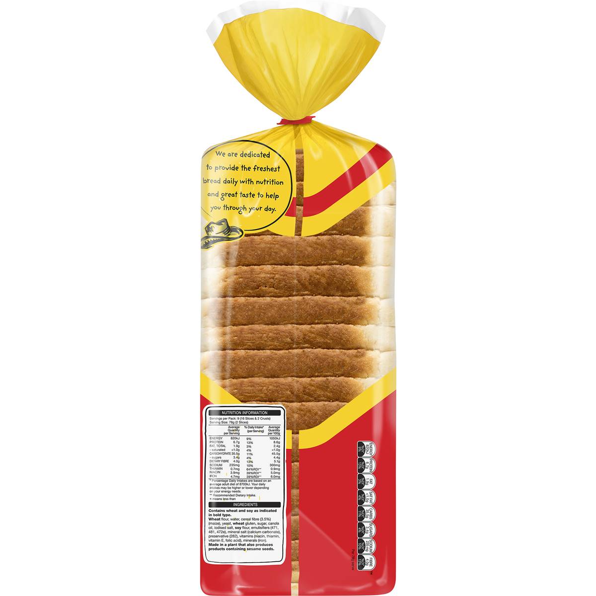 Bush Oven White Outback Bread 700g | Woolworths