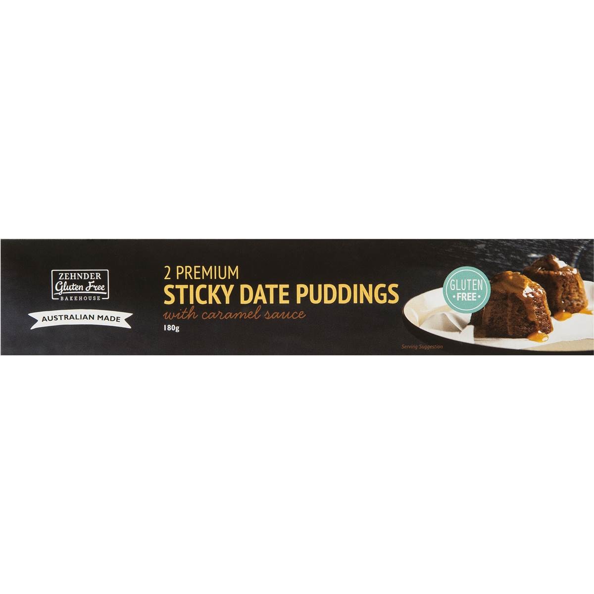 Zehnder Gluten Free Sticky Date Puddings 2x90g | Woolworths