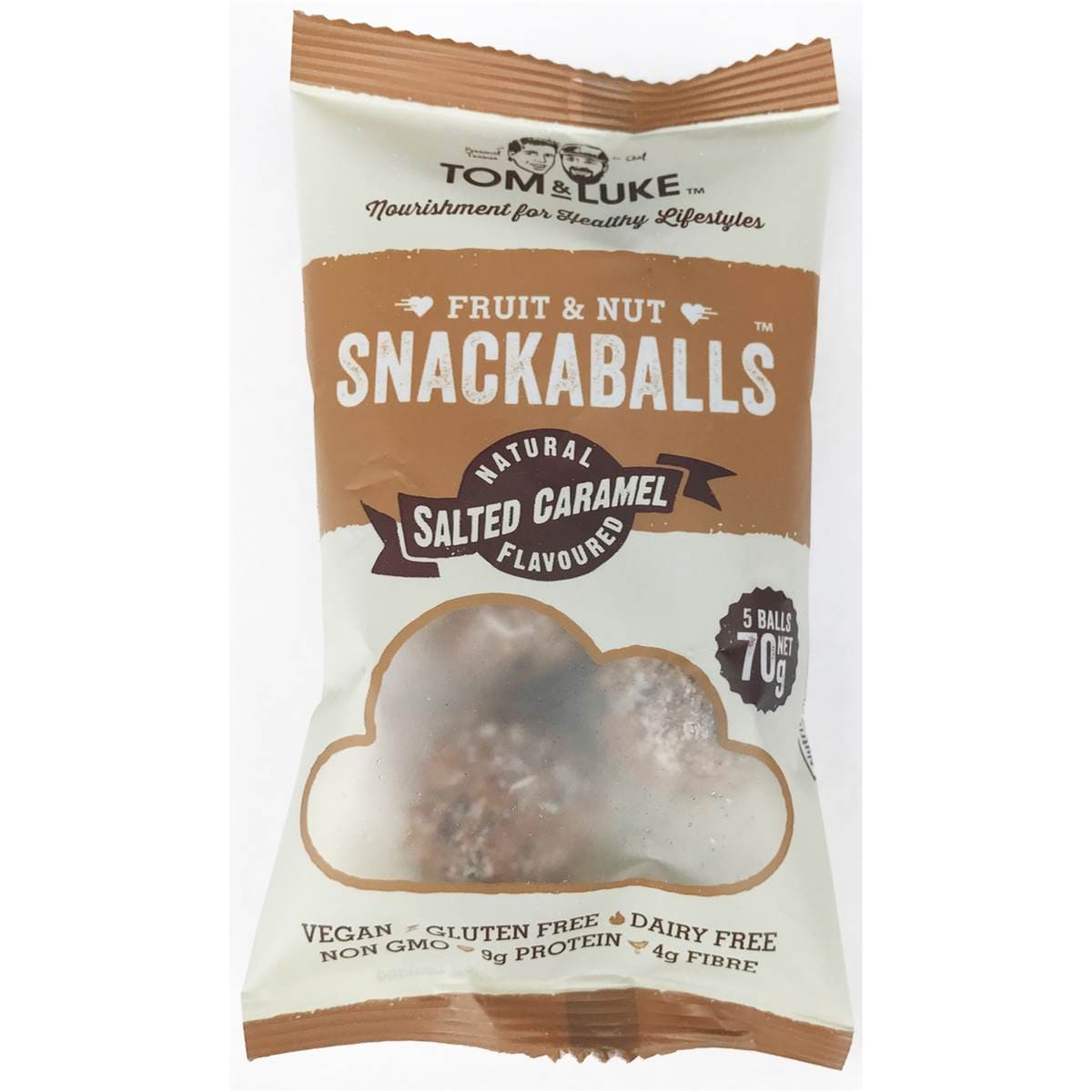 Tom & Luke Snackaballs Salted Caramel 70g | Woolworths
