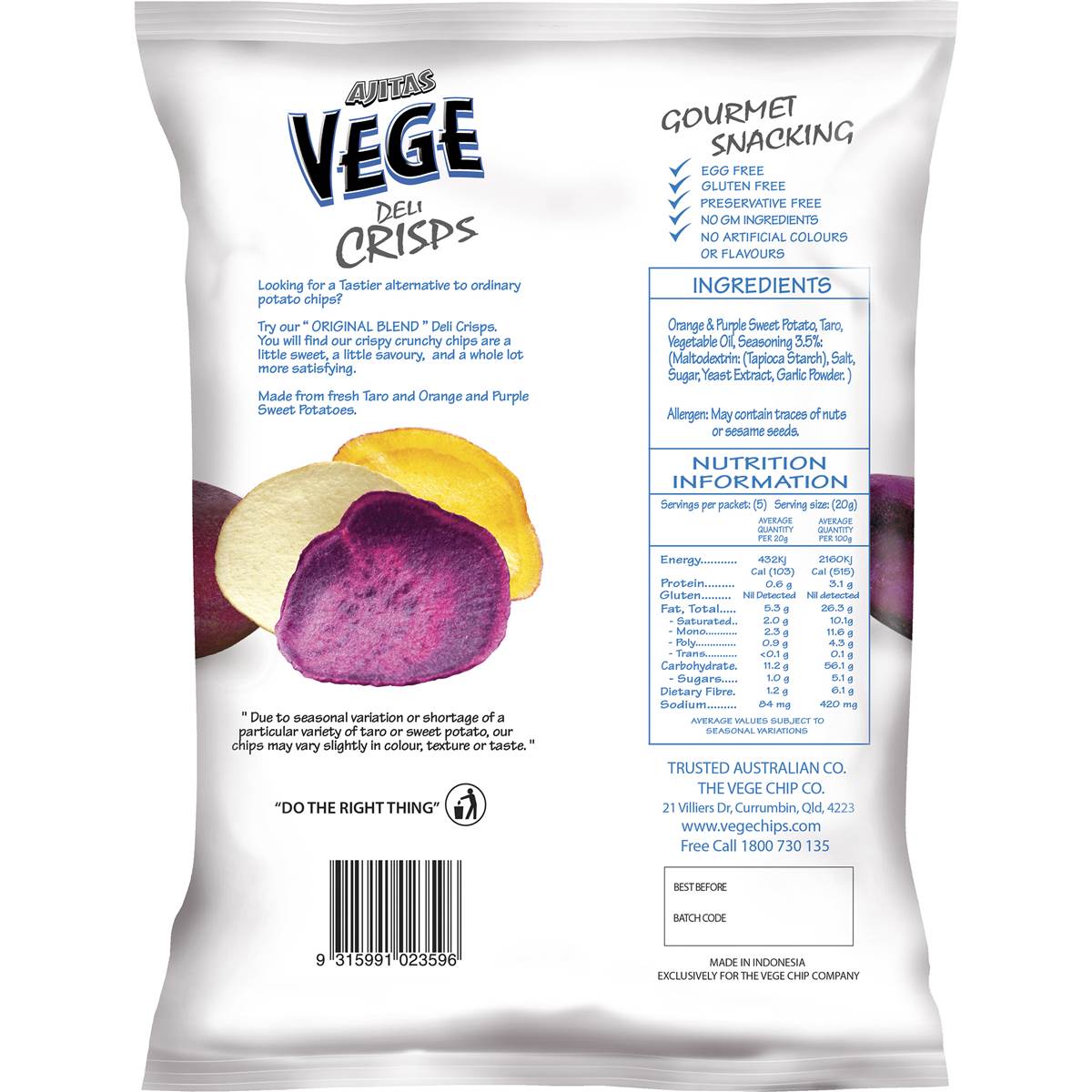 Are Vege Deli Crisps Healthy at Josephine Blumberg blog