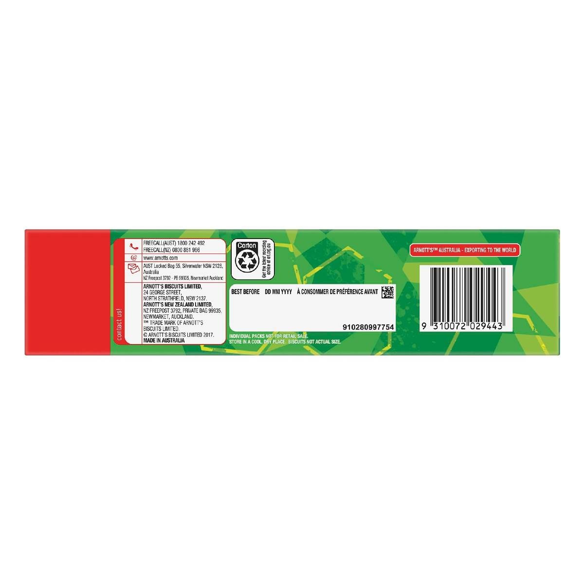 Arnott's Shapes Multipack Cracker Biscuits Barbecue 8 Pack | Woolworths Arnott's Shapes Multipack Cracker Biscuits Barbecue 8 Pack | Woolworths