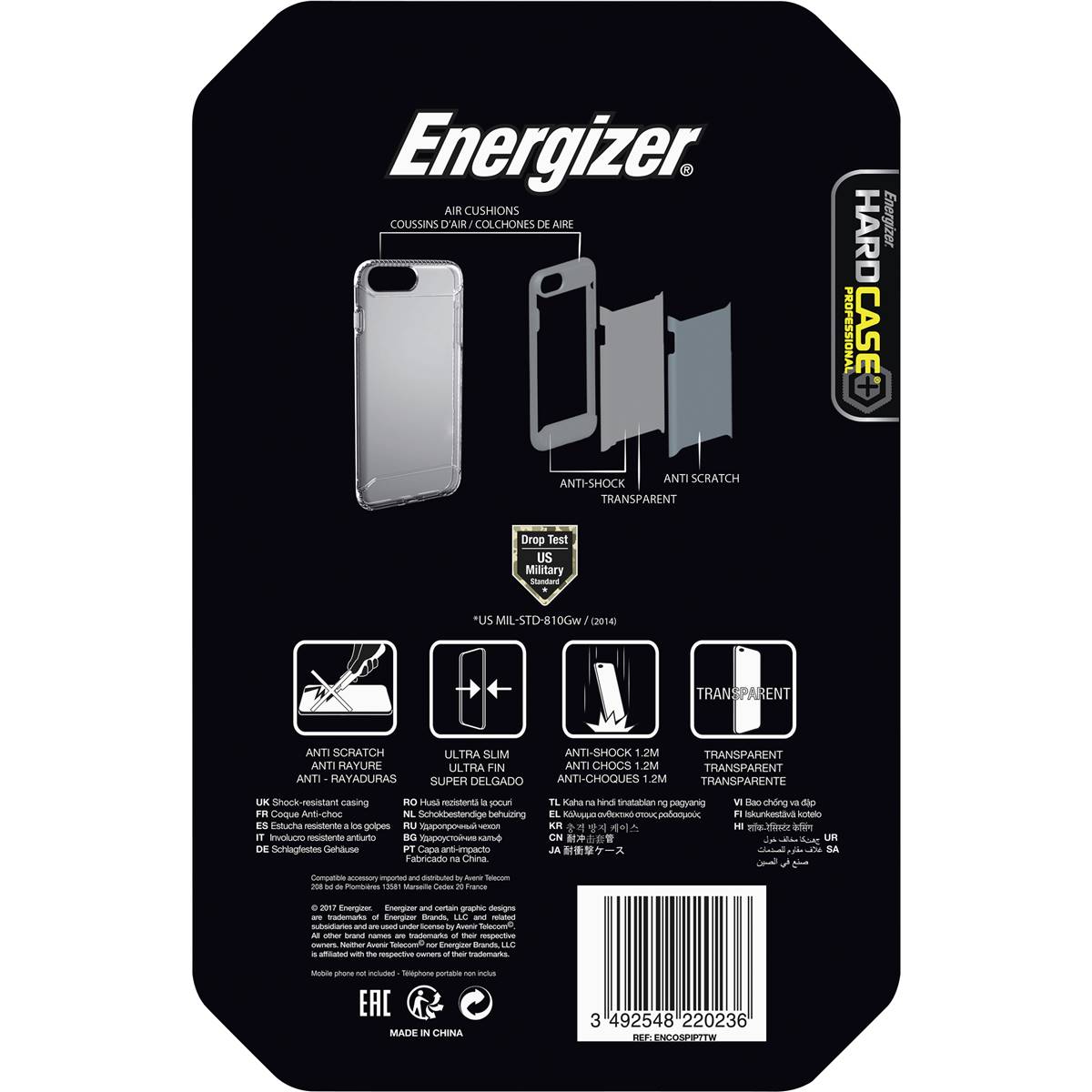 Energizer Anti-shock Phone Case 2m Iphone 6/7/8 Each | Woolworths