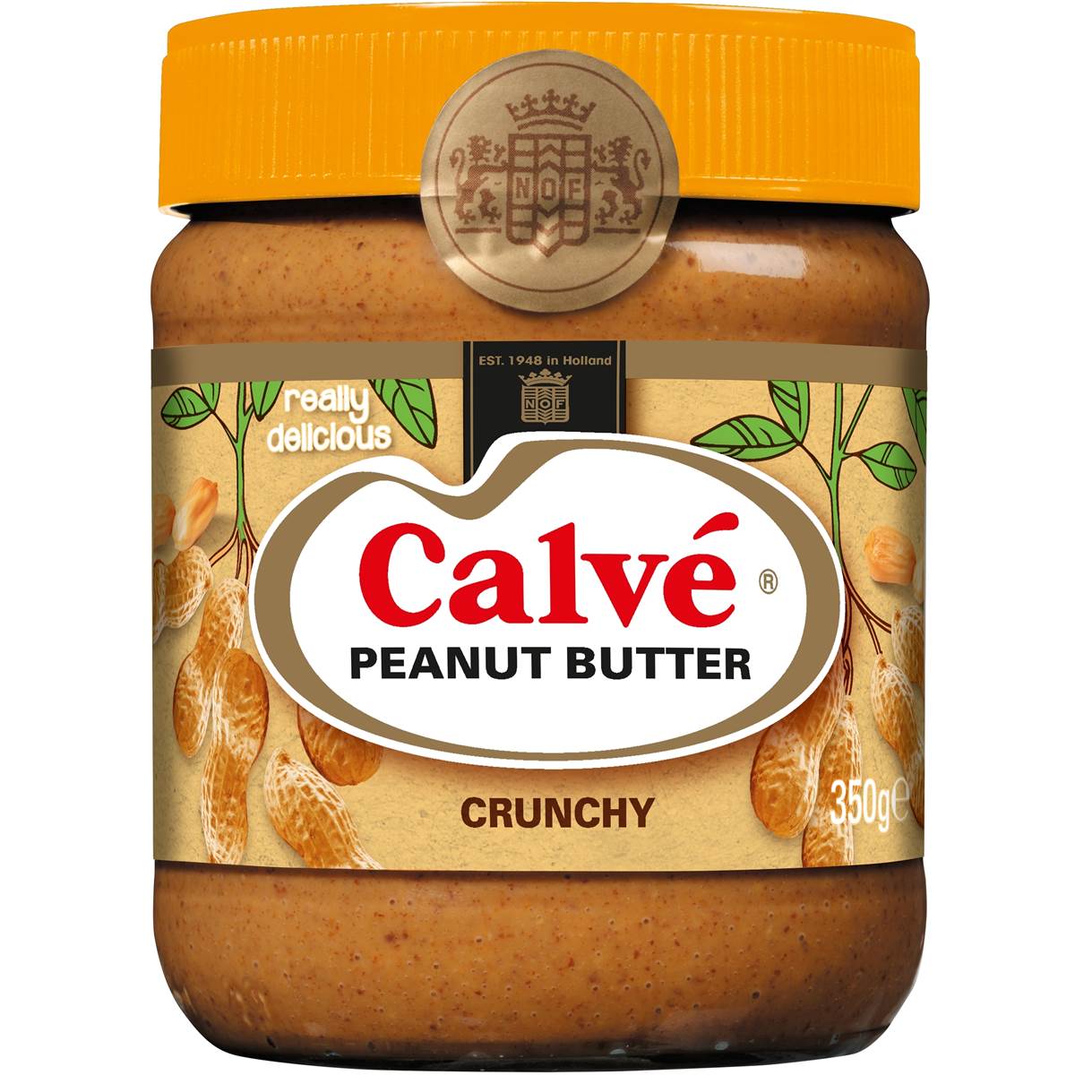 Calve Peanut Butter Crunchy 350g | Woolworths