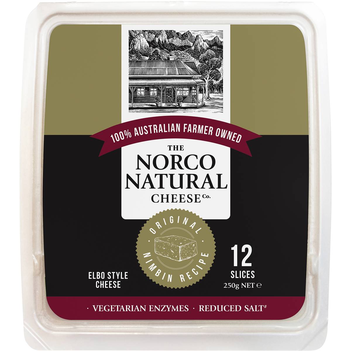 Norco Elbo Style Cheese Slices 250g | Woolworths