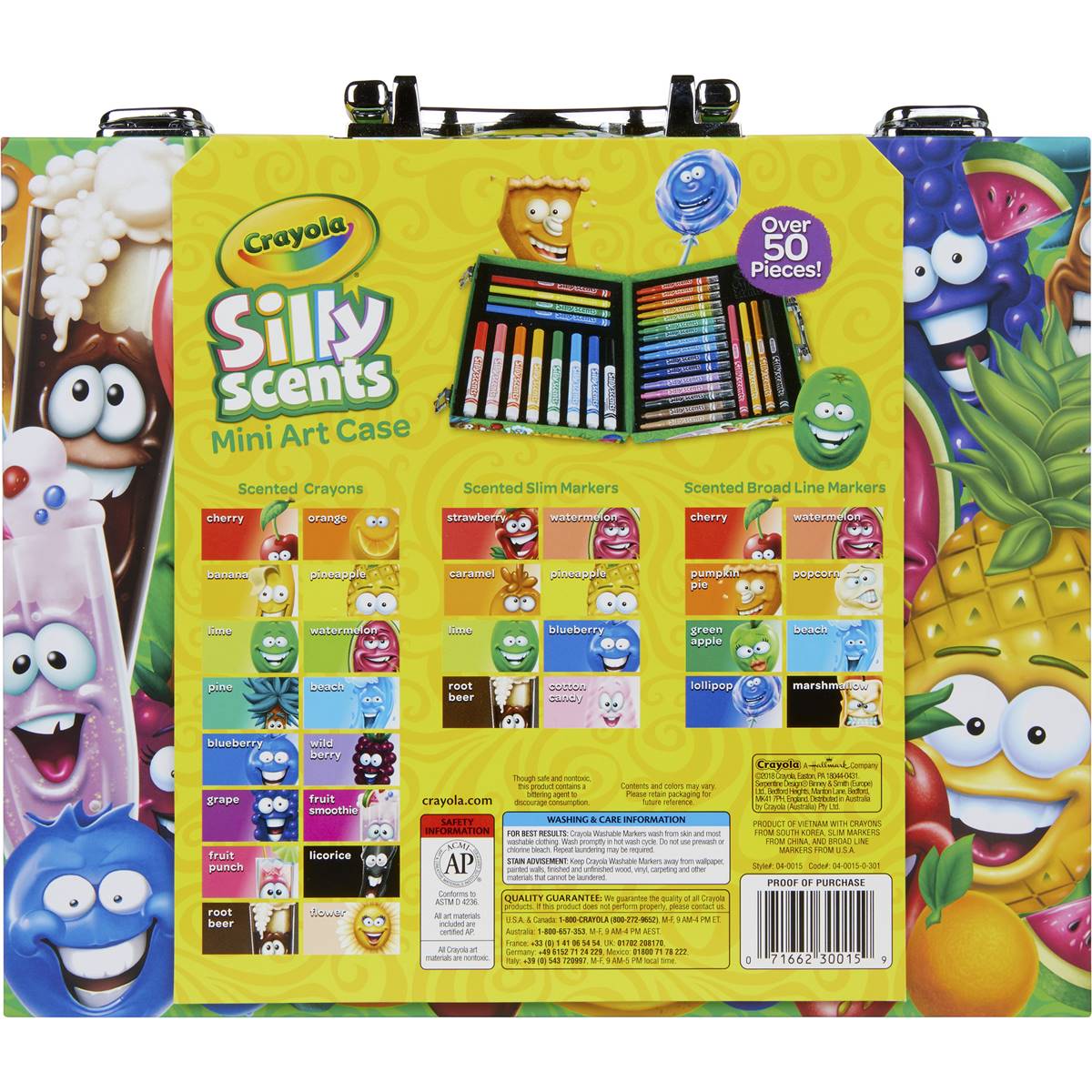 Crayola Silly Scents Mini Art Case Each | Woolworths