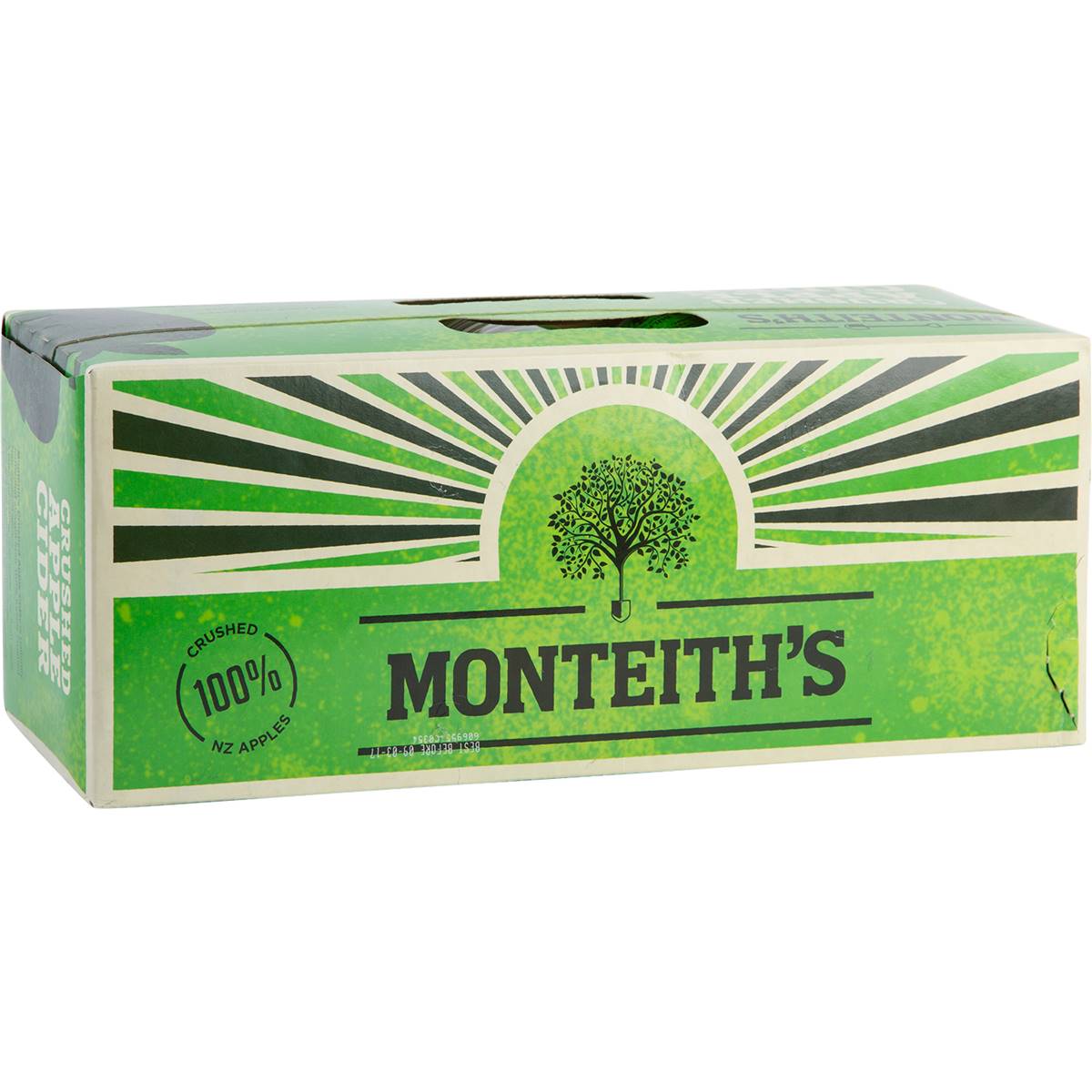 Monteith's Crushed Apple Cider 10x374ml Pack | Woolworths