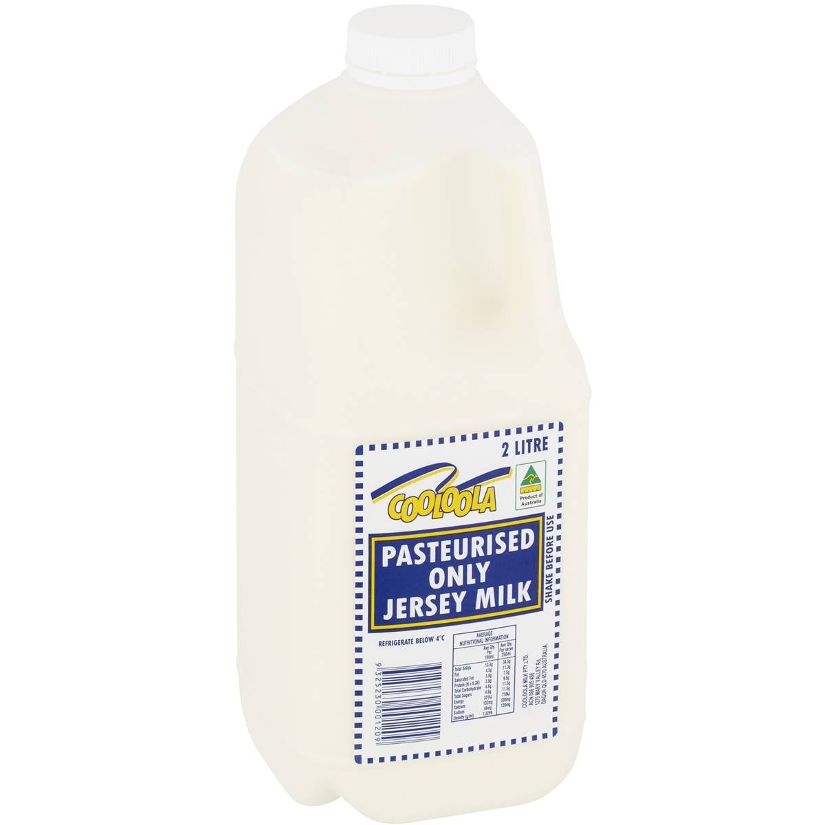 Cooloola Pasteurised Only Milk 2l | Woolworths