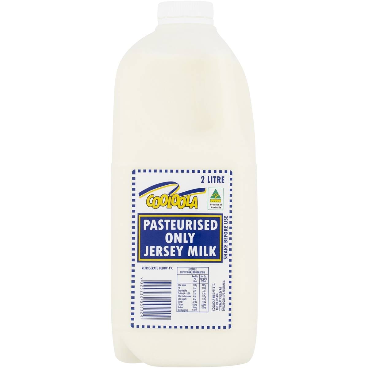 Cooloola Pasteurised Only Milk 2l | Woolworths