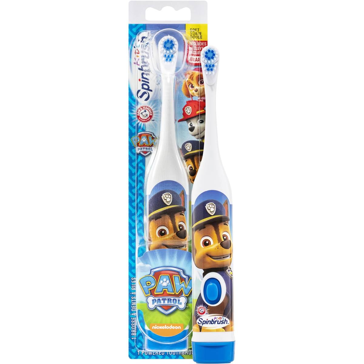Paw Patrol Spinbrush Kids Toothbrush Each | Woolworths