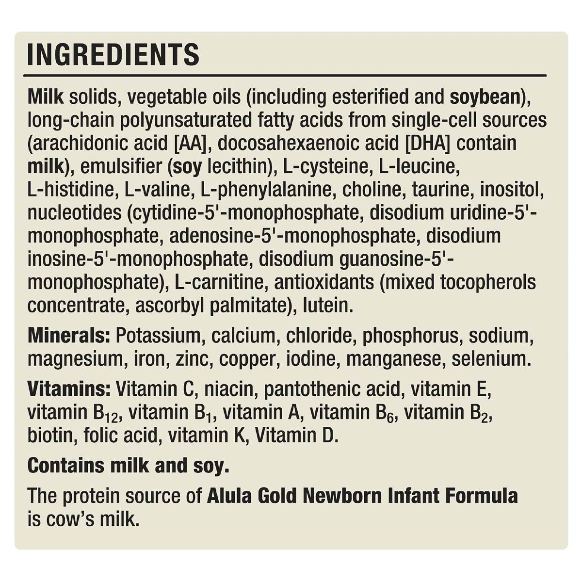 Alula Gold Newborn 0-6 Months Infant Formula 900g | Woolworths