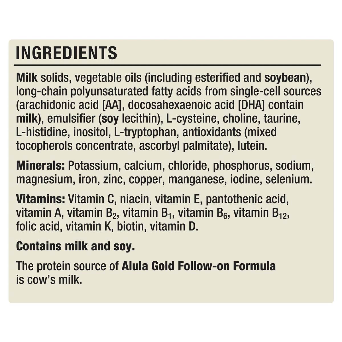 Alula Gold Follow-on 6-12 Months Formula 900g | Woolworths