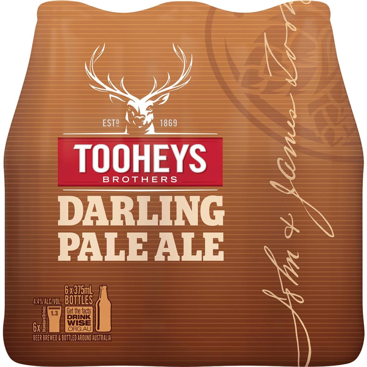 Tooheys Darling Pale Ale Cans 6x375ml Pack | Woolworths