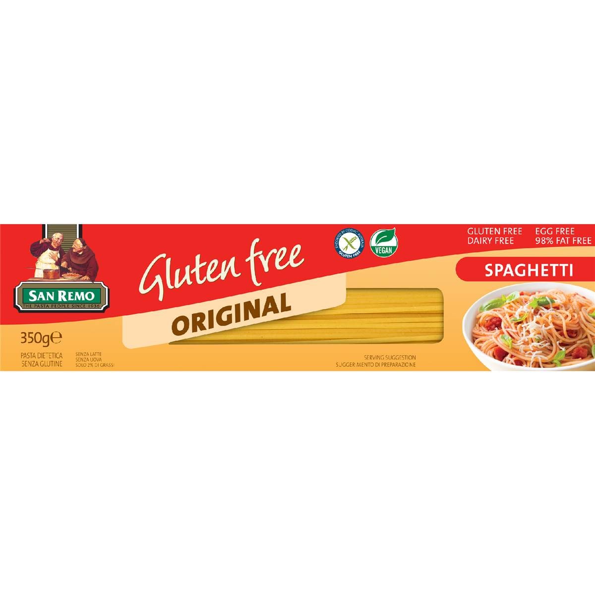 San Remo Gluten Free Spaghetti 350g | Woolworths