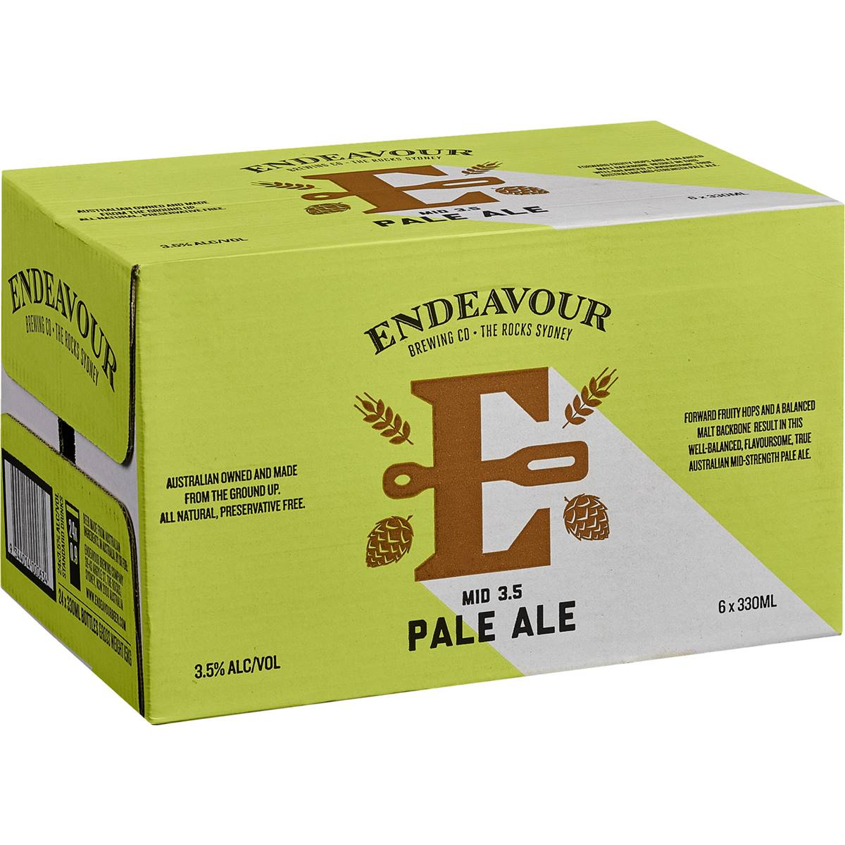 Endeavour Harvest Blonde Ale Bottles 330ml X 24 Case | Woolworths