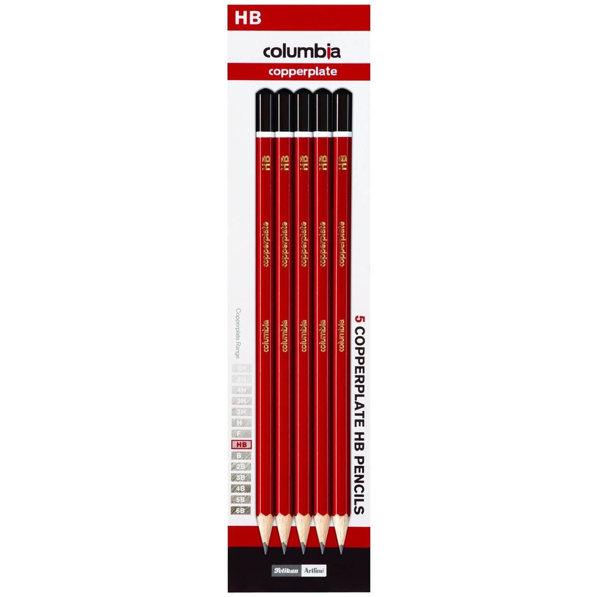 Columbia Hb Led Pencil 5 Pack | Woolworths