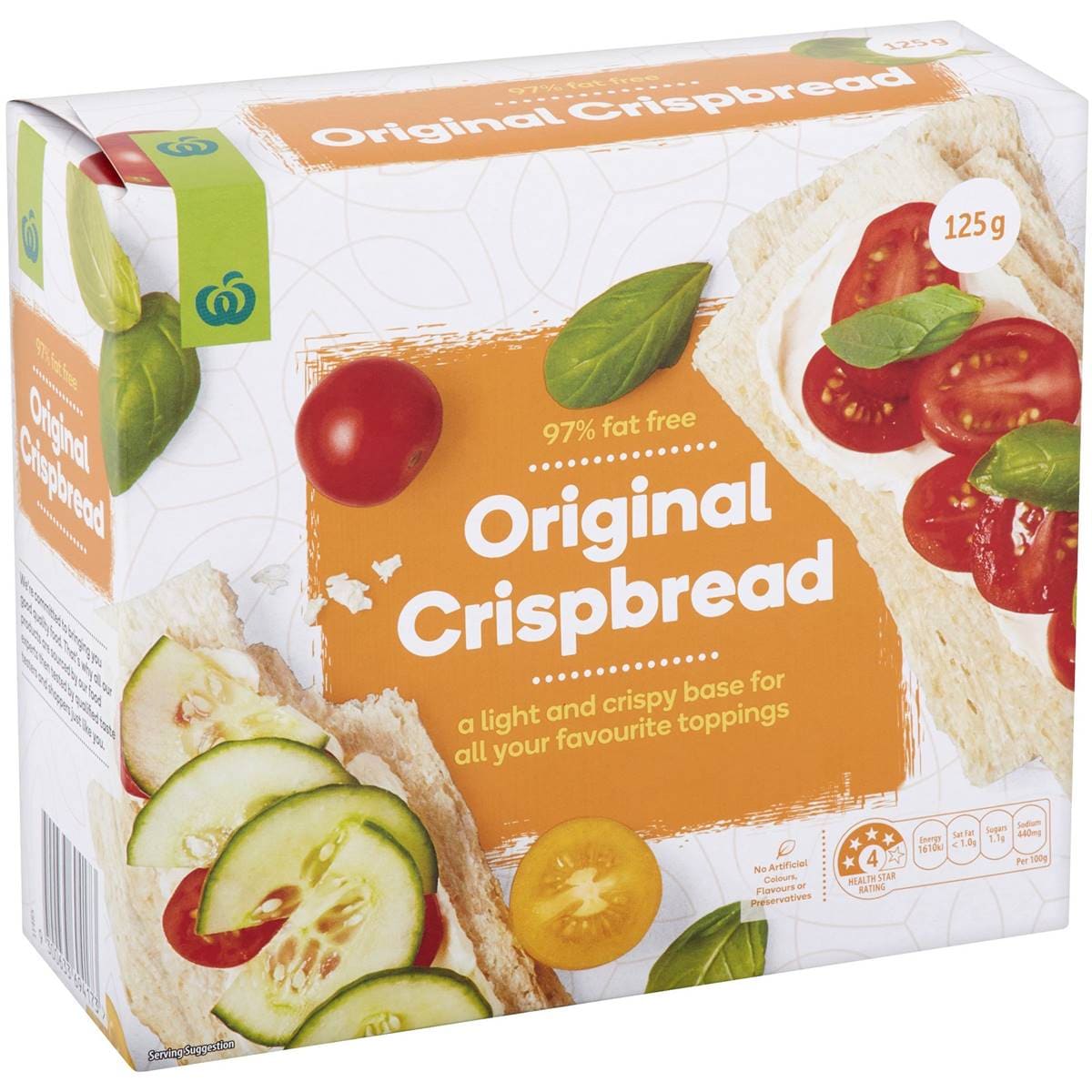 Woolworths Crispbread 125g | Woolworths