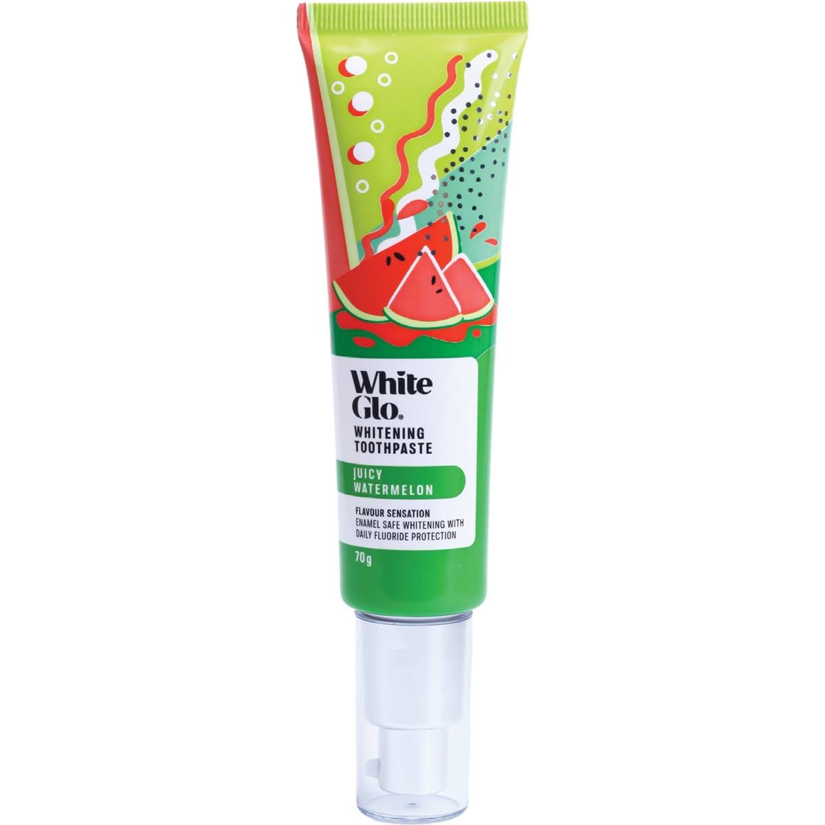 White Glo Whitening Toothpaste Juicy Watermelon 70g | Woolworths