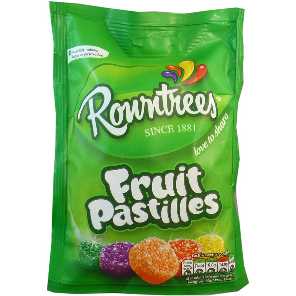 Rowntree s Fruit Pastilles 150g Woolworths Rowntree s Fruit Pastilles 150g Woolworths