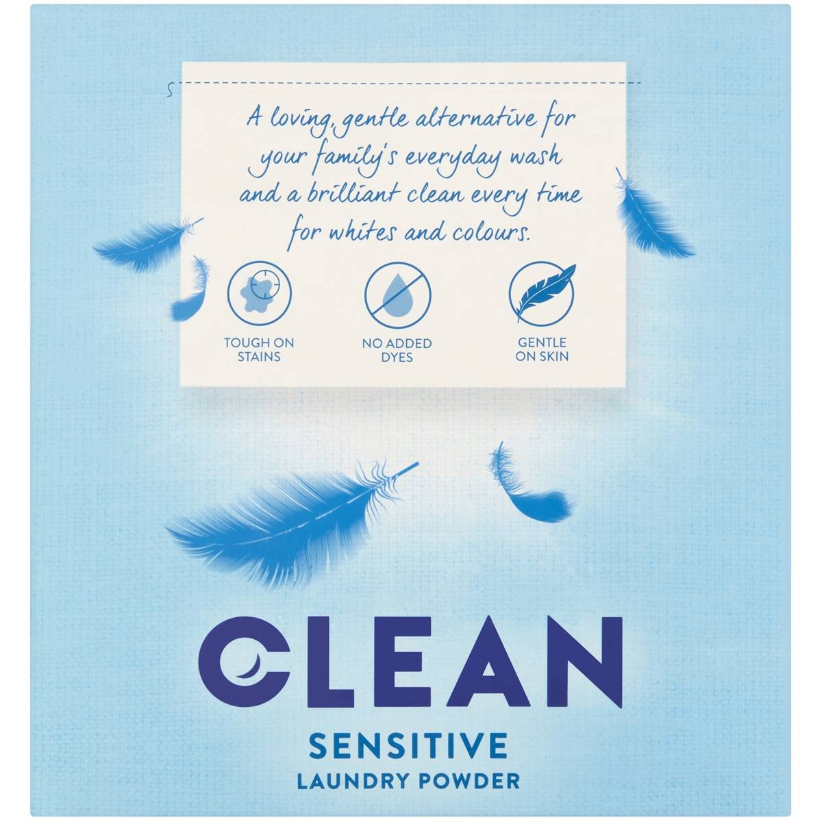 Clean Laundry Powder Sensitive 2kg | Woolworths
