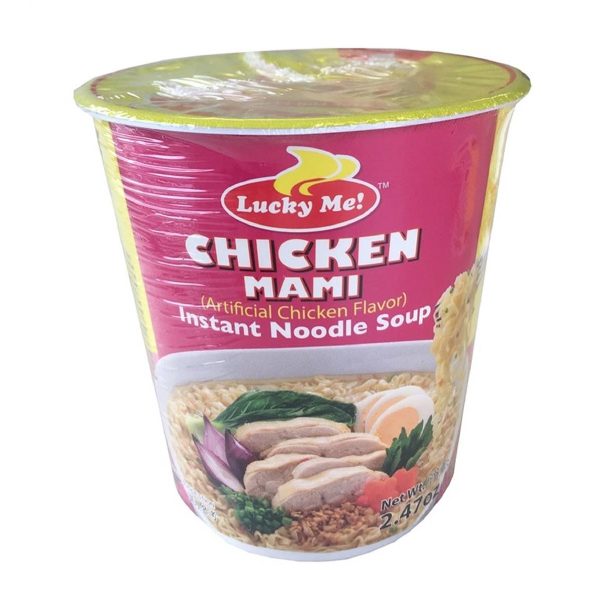 Lucky Me Chicken Mami Noodle Cup 70g Woolworths