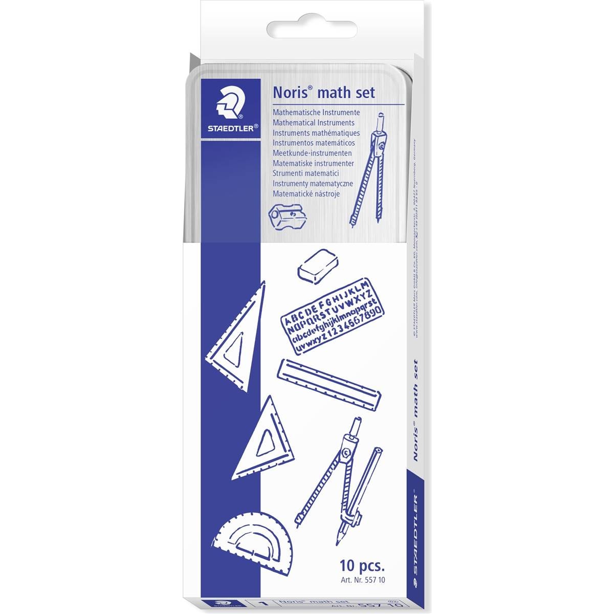 Staedtler Noris Club Math Set Each | Woolworths