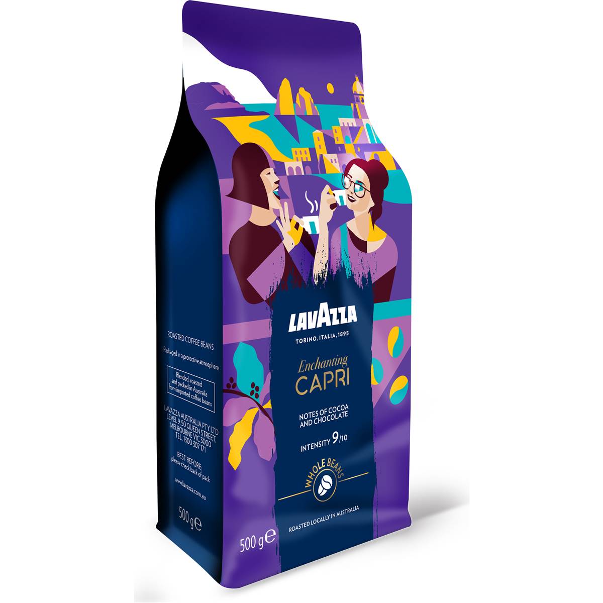 Lavazza Tales Of Italy Enchanting Capri Coffee Beans 500g | Woolworths