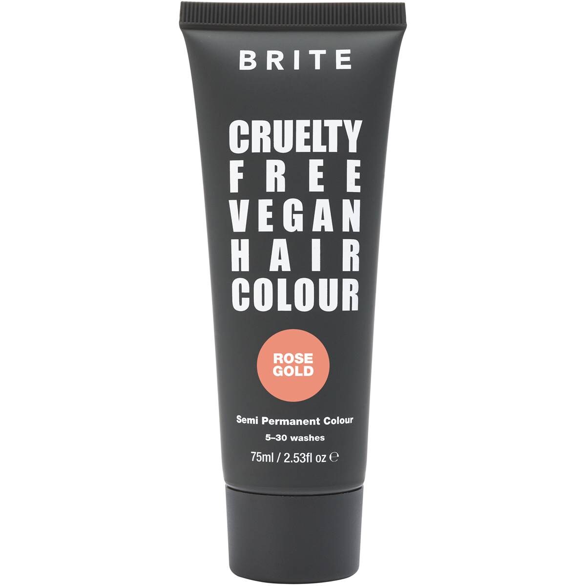 Brite Cruelty Free Vegan Hair Colour Rose Each | Woolworths