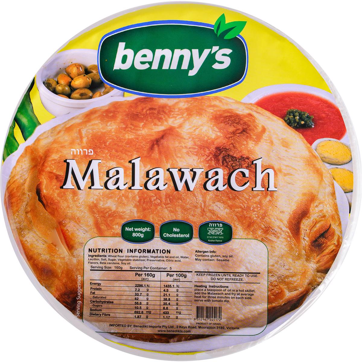 Benny's Malawach 800g | Woolworths