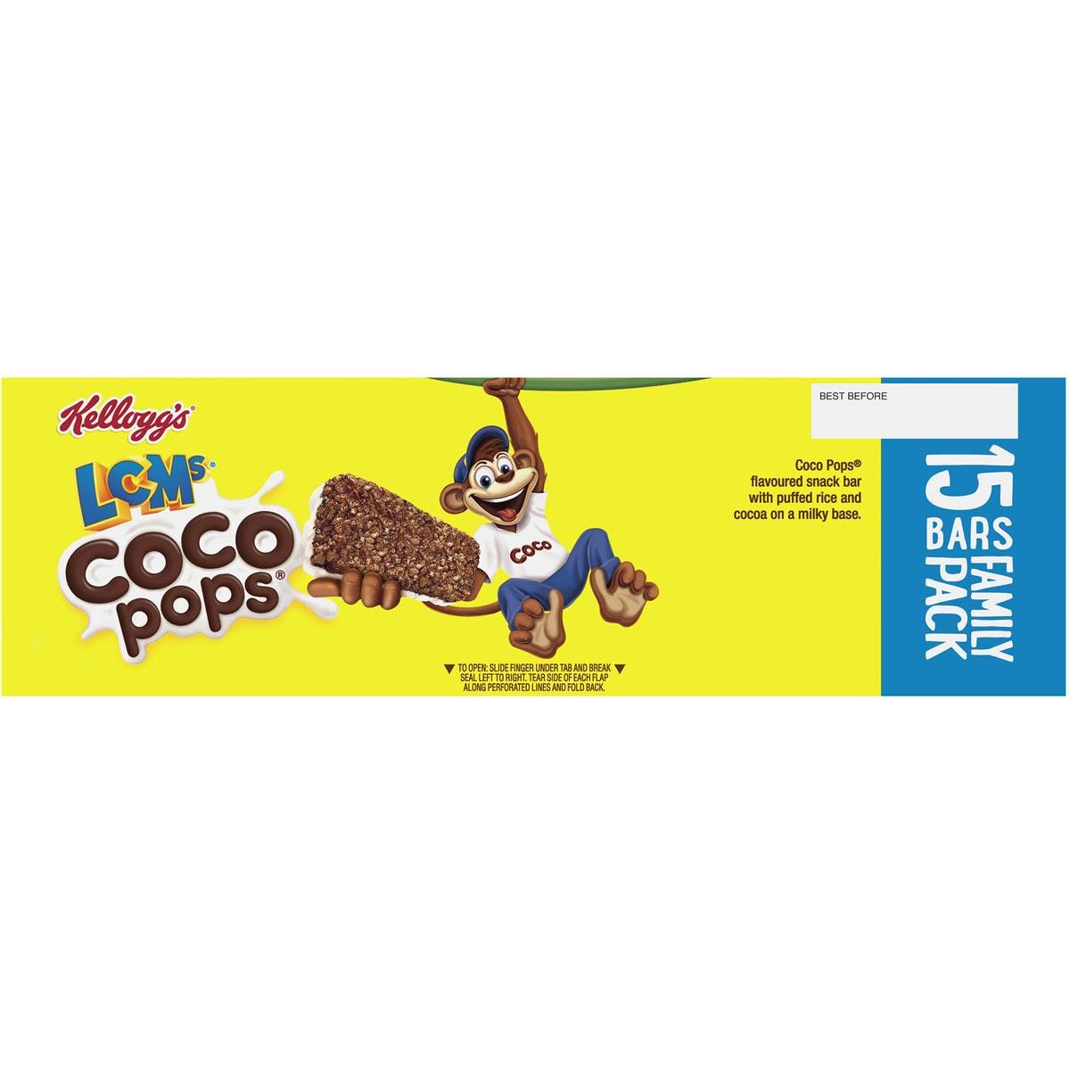 Kellogg's Lcms Coco Pops Cereal Snack Bars 330g | Woolworths