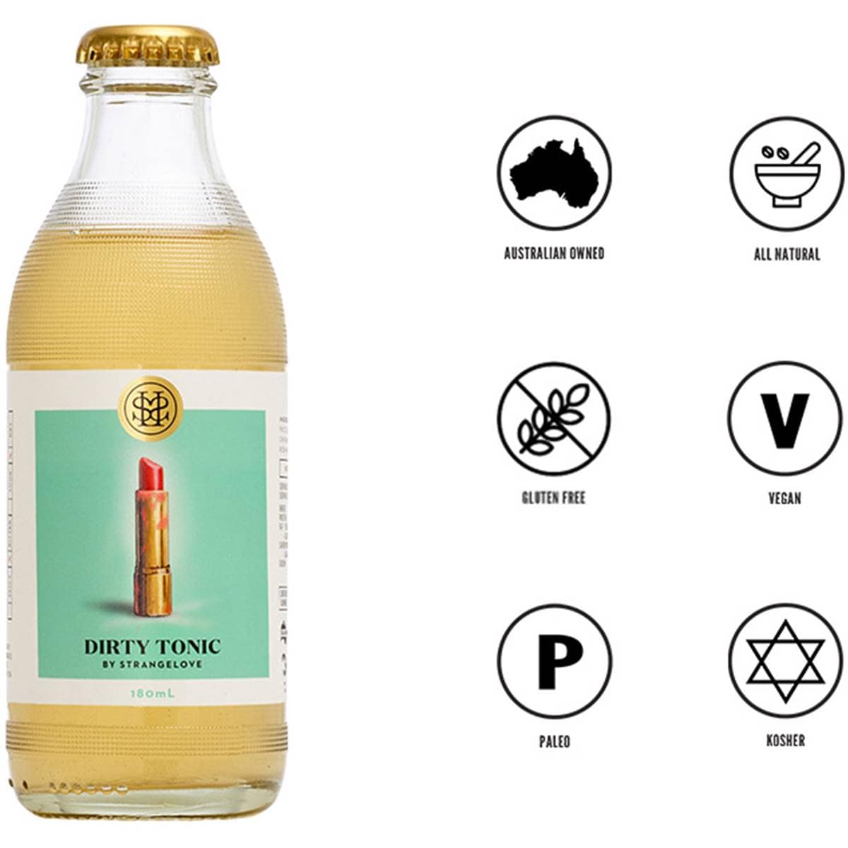 Strangelove Dirty Tonic Tonic Water 180ml | Woolworths