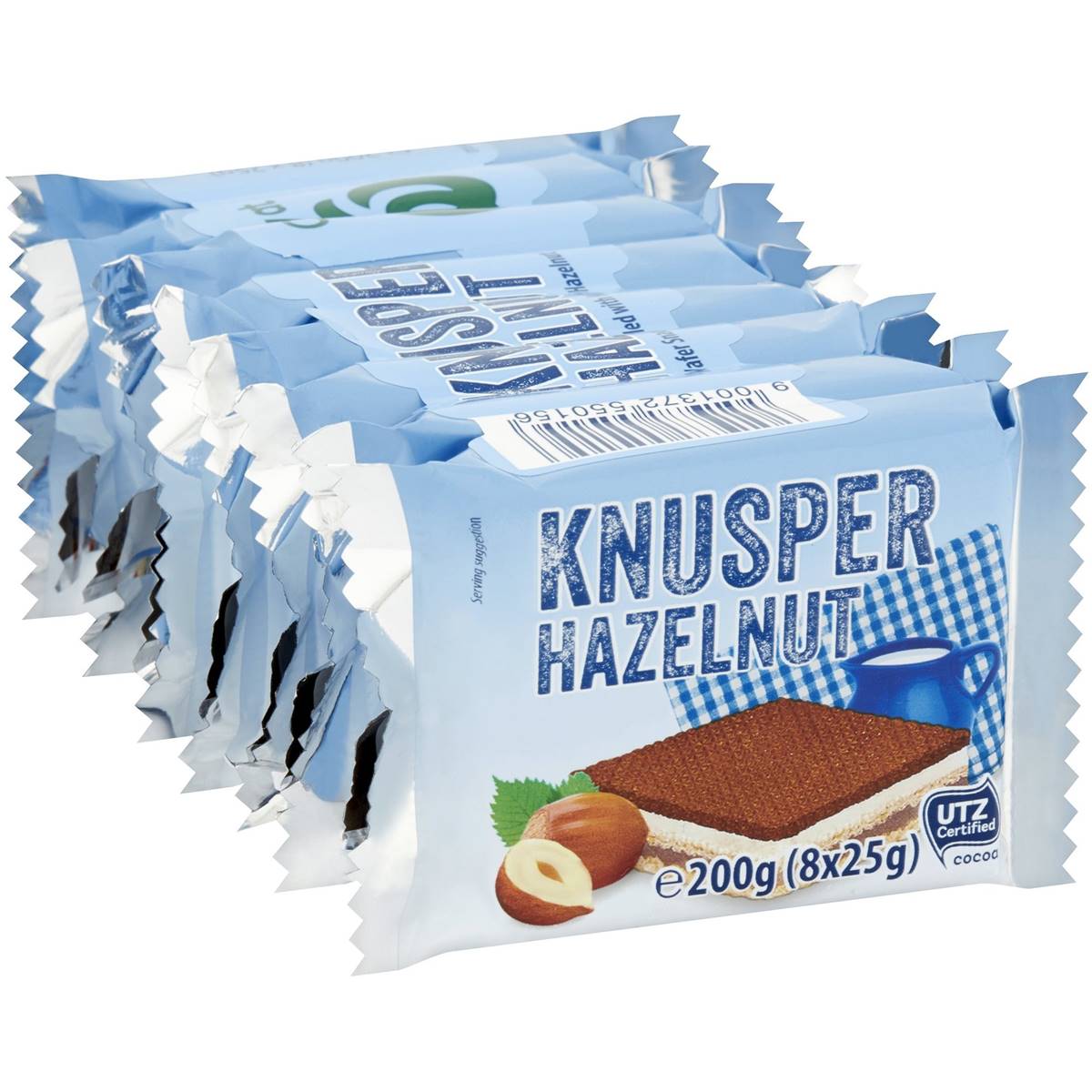 Knusper Hazelnut 8 Pack | Woolworths