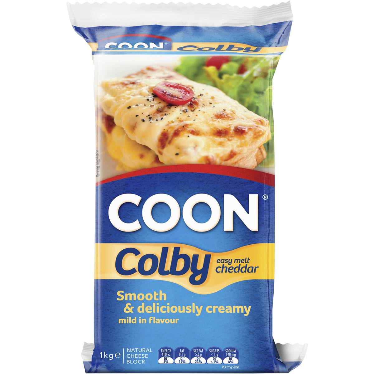 Coon Cheese Block Colby 1kg | Woolworths