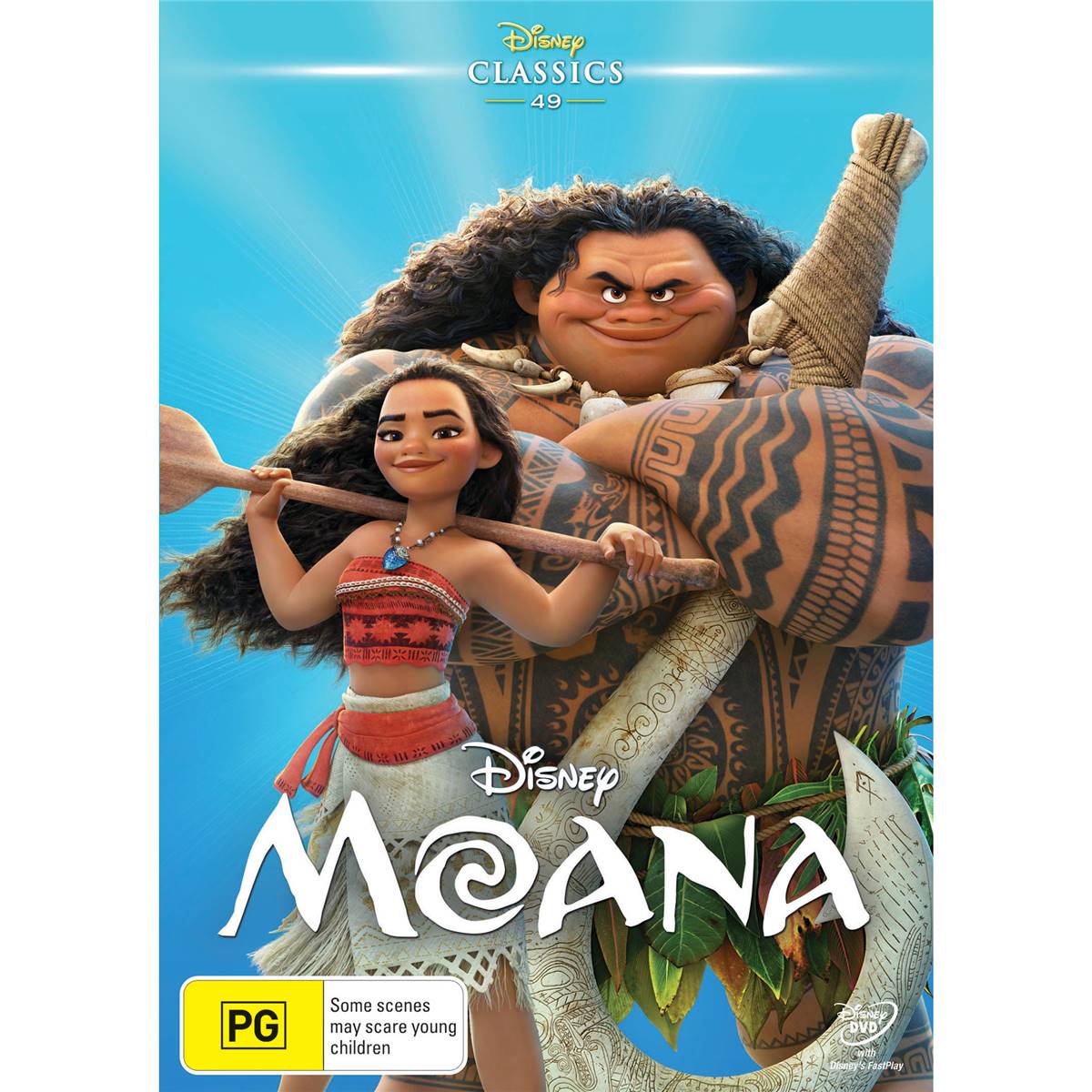 Moana Dvd Each | Woolworths